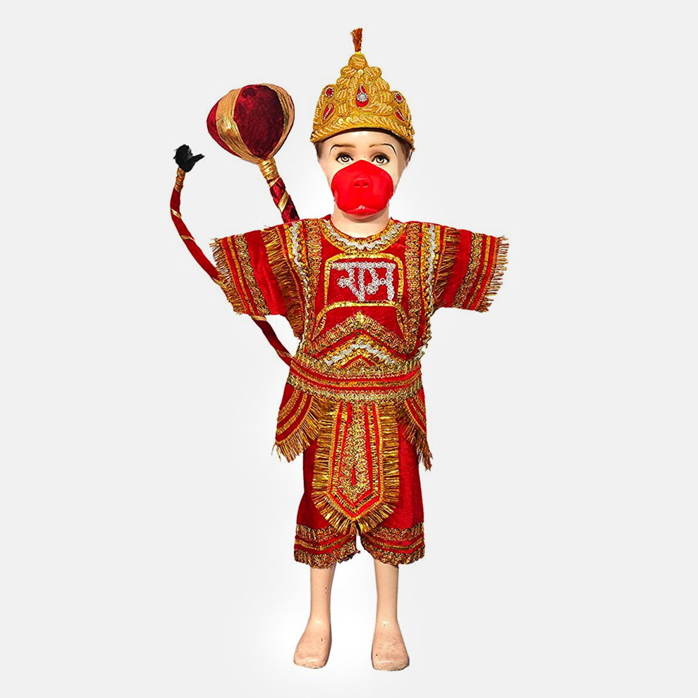 Character Hanuman ji Ramleela/Dussehra/Ram Navami/Costume & Fancy dres ...